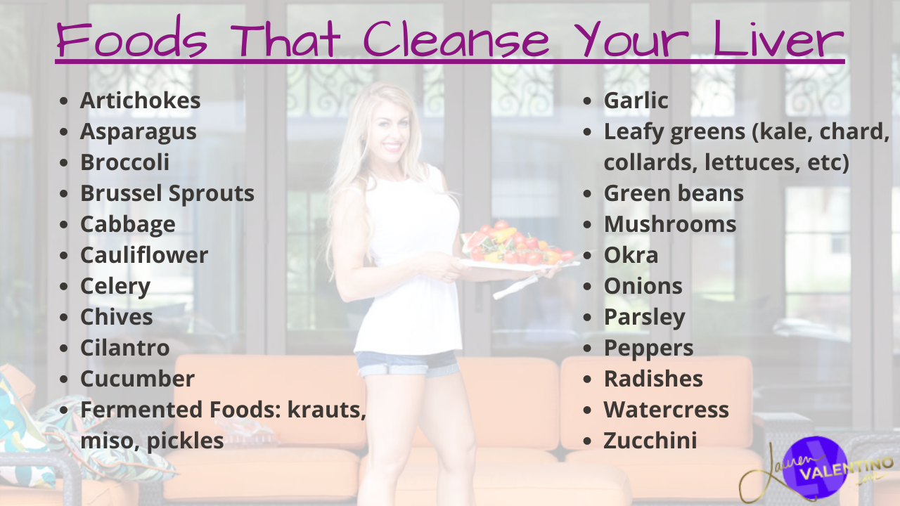 Foods That Naturally Cleanse Your Liver | Lauren Valentino
